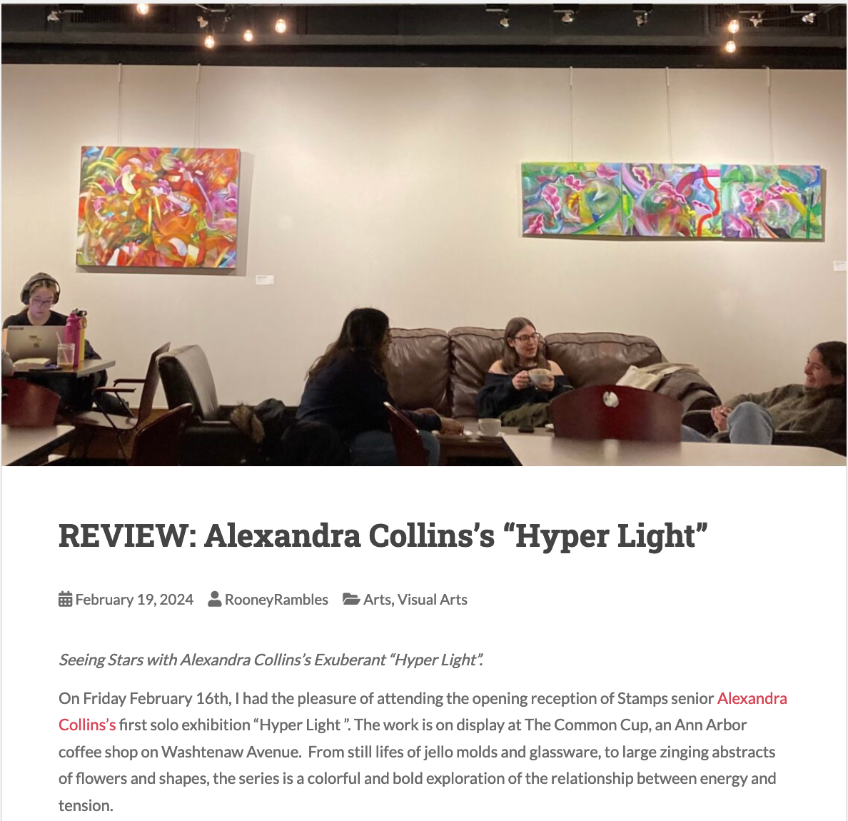 REVIEW: Alexandra Collins’s “Hyper Light” – Rooney Rambles